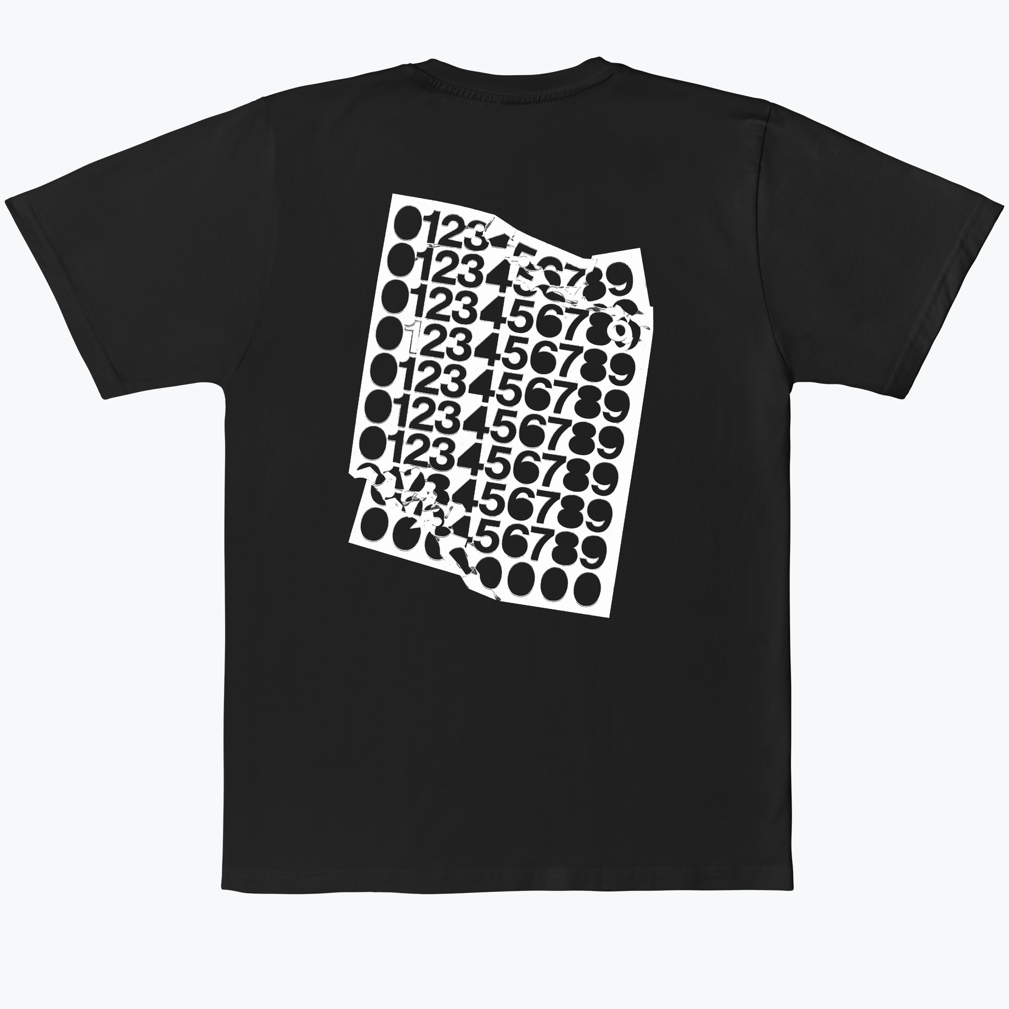 Glitched Numbers | Everpress