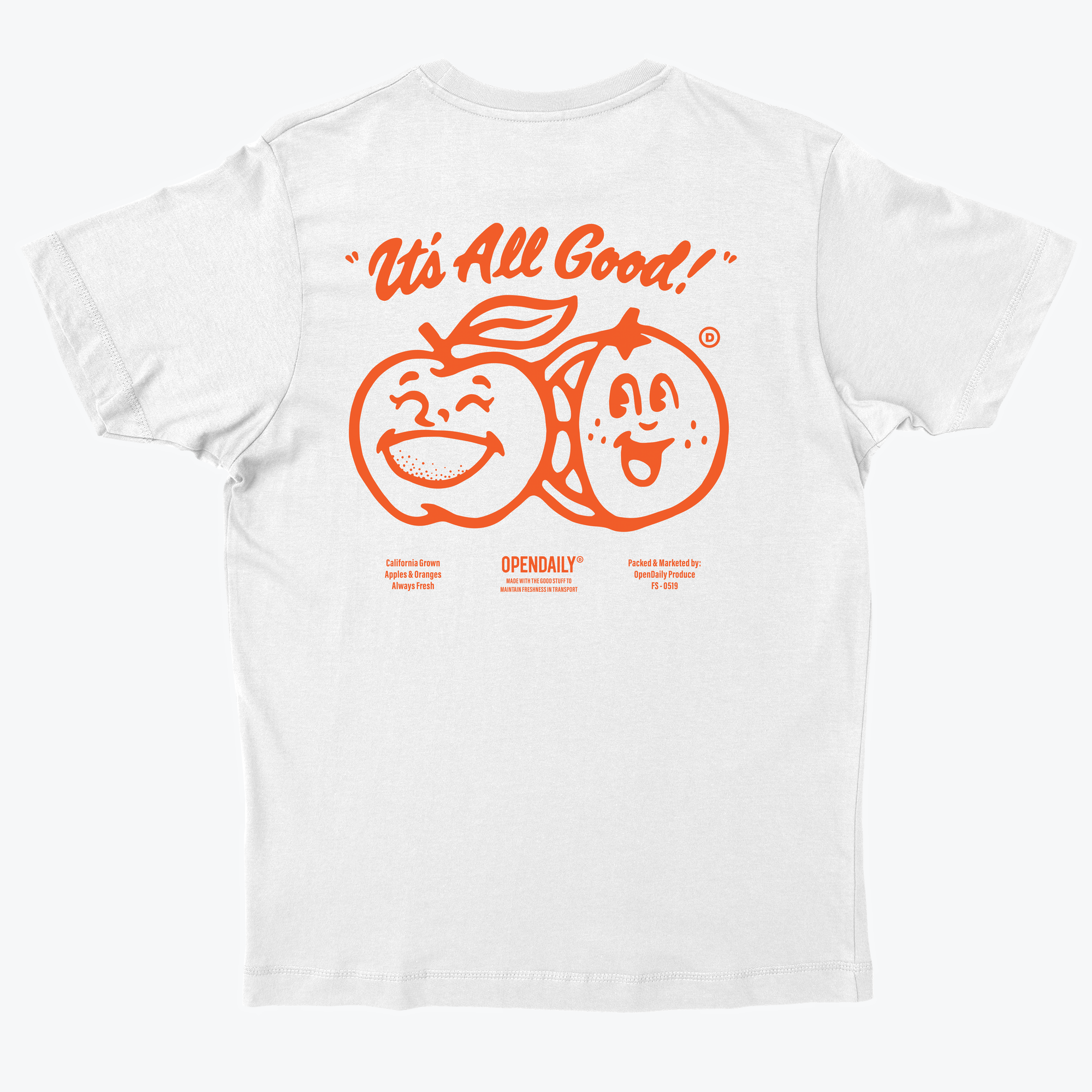 The Fruit Stickers x OpenDaily T-shirt by Fruit Stickers | Everpress