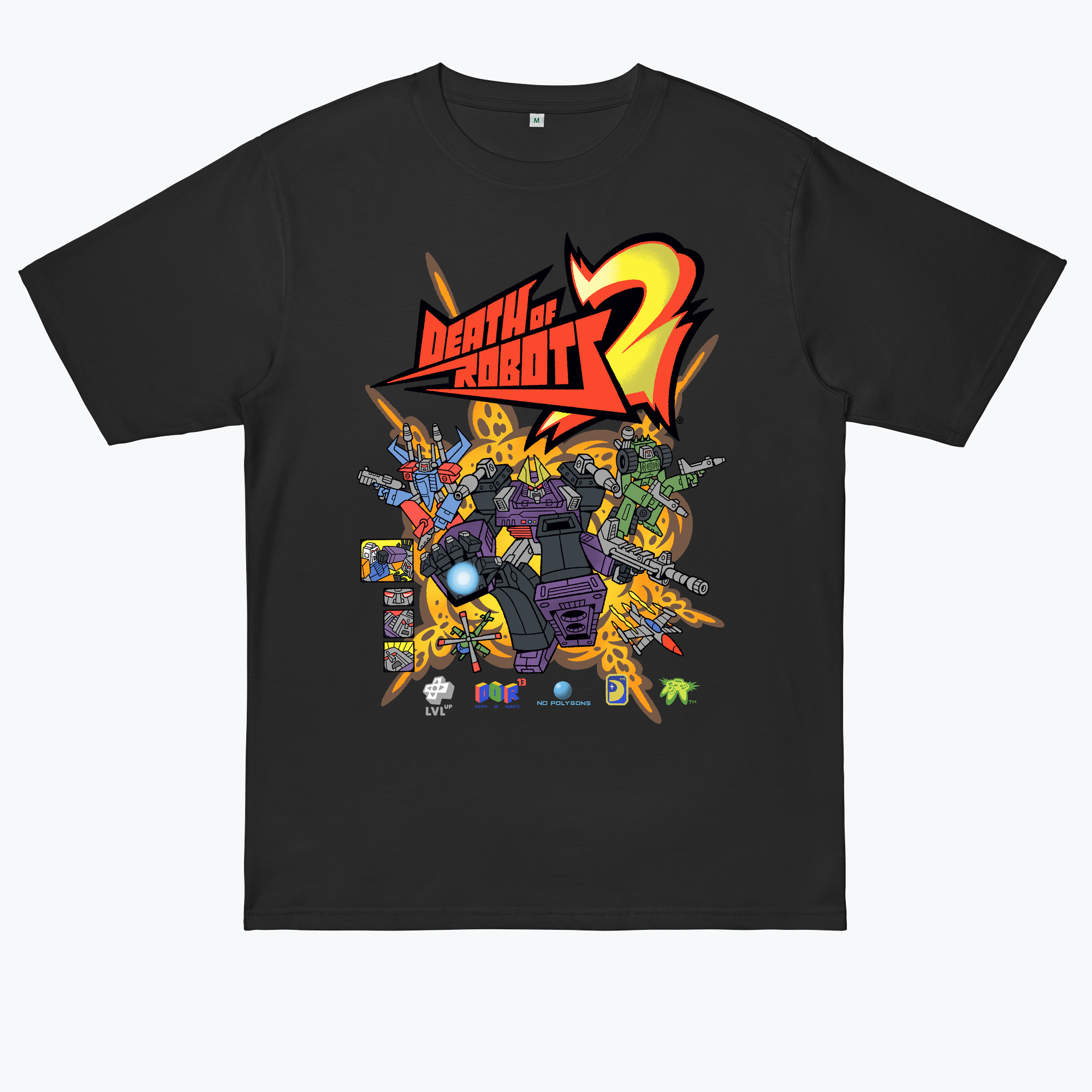 DEATH OF ROBOTS 2-GAME T-SHIRT | Everpress