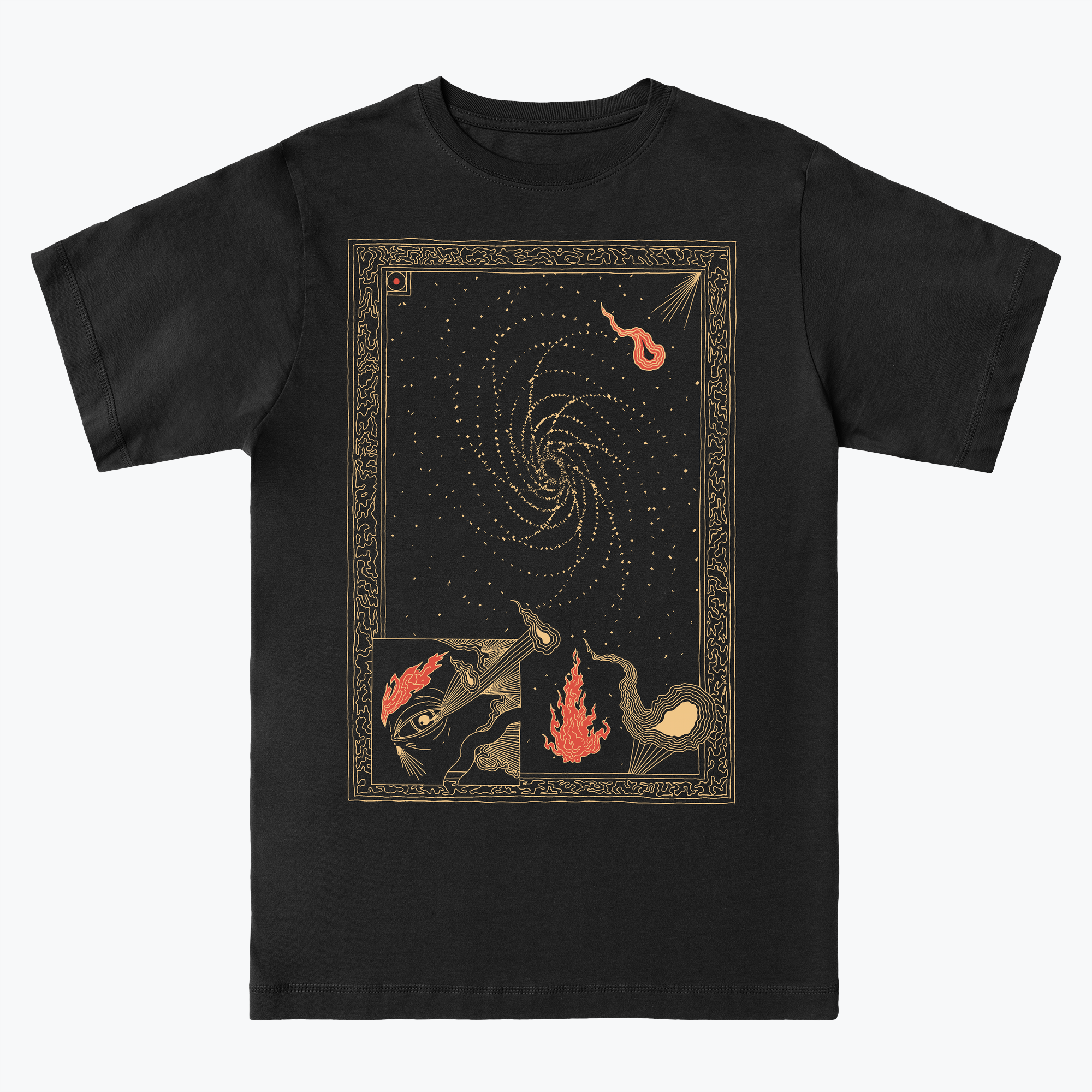 Fire burns in space | Everpress