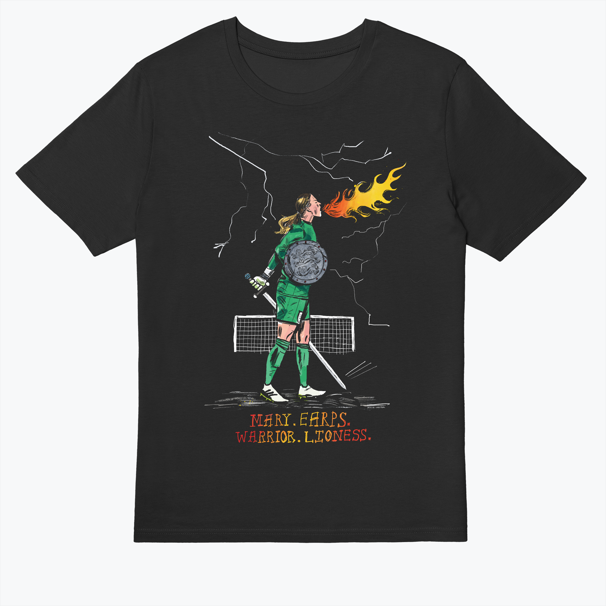 Mary earps, warrior lioness. | Everpress