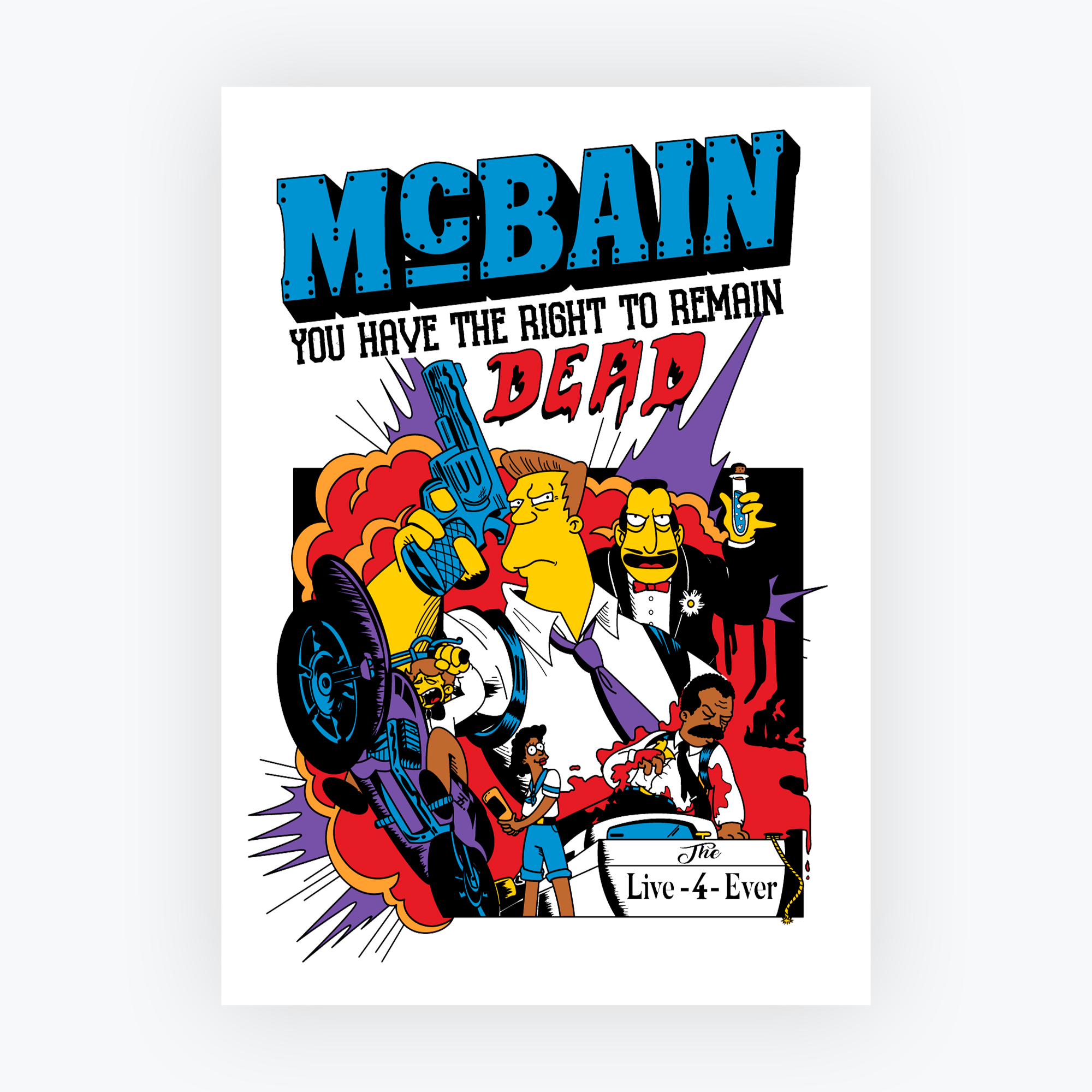 THE RIGHT TO REMAIN DEAD PRINT | Everpress