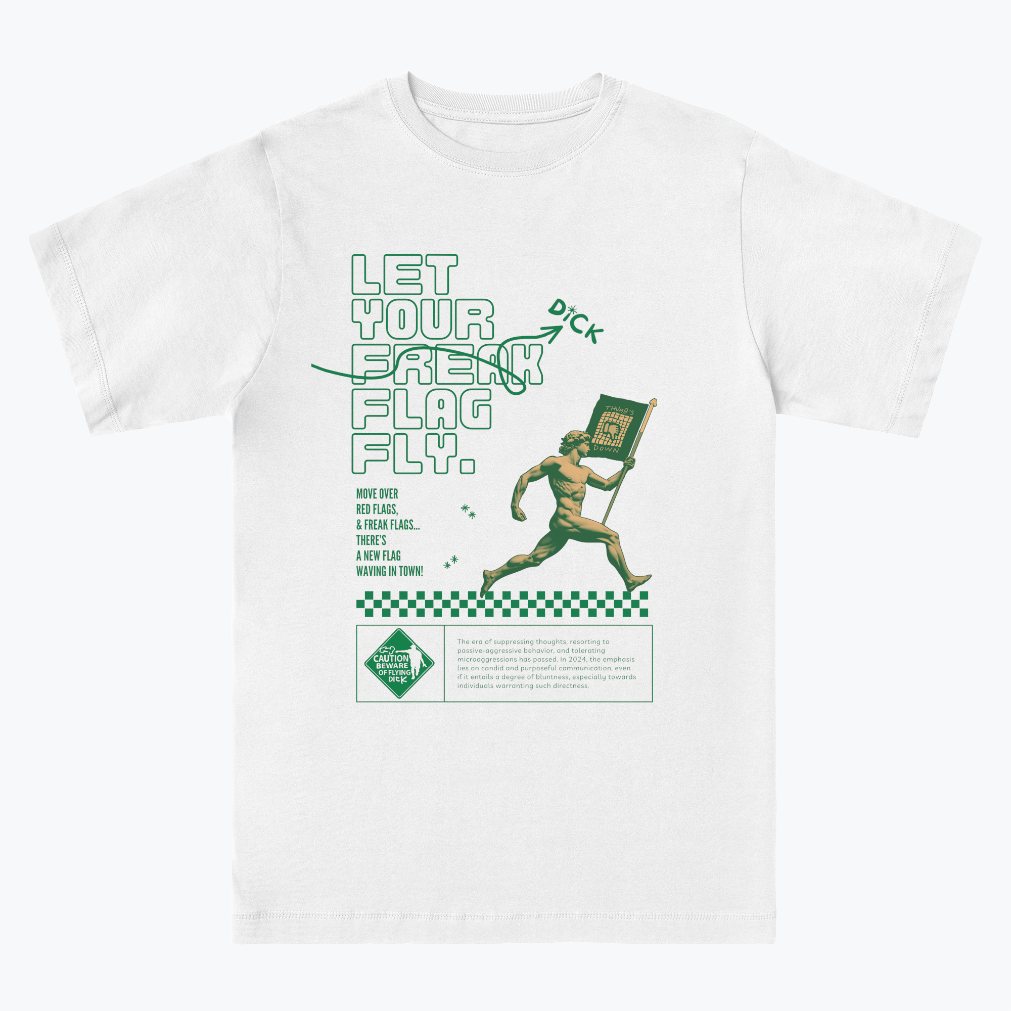 Beware of flying d*ck | Everpress