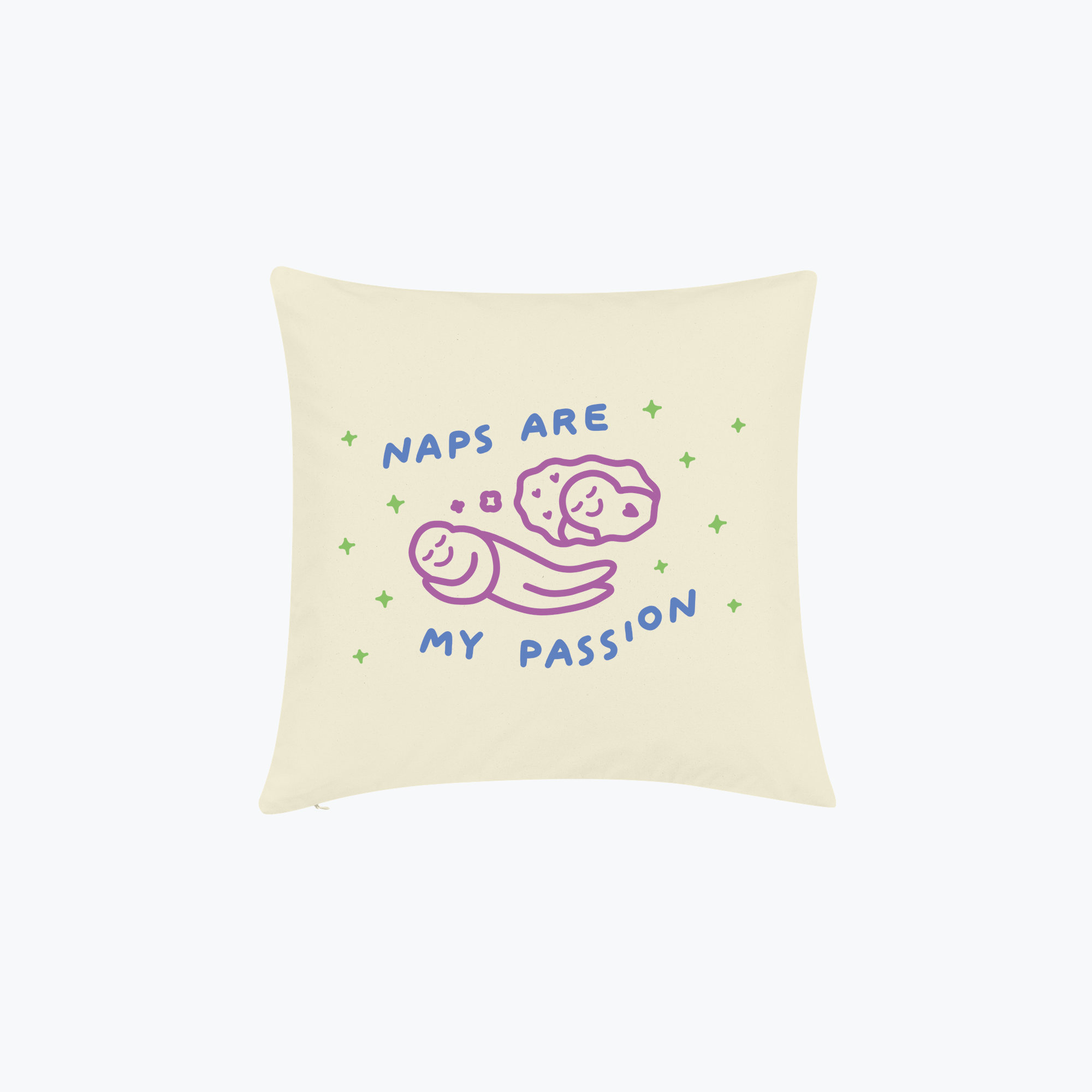 i love naps cushion cover | Everpress