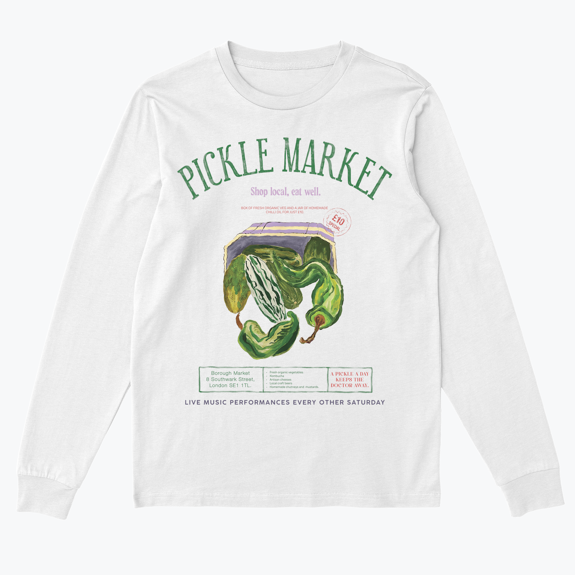 PICKLE MARKET POSTER GRAPHIC | Everpress