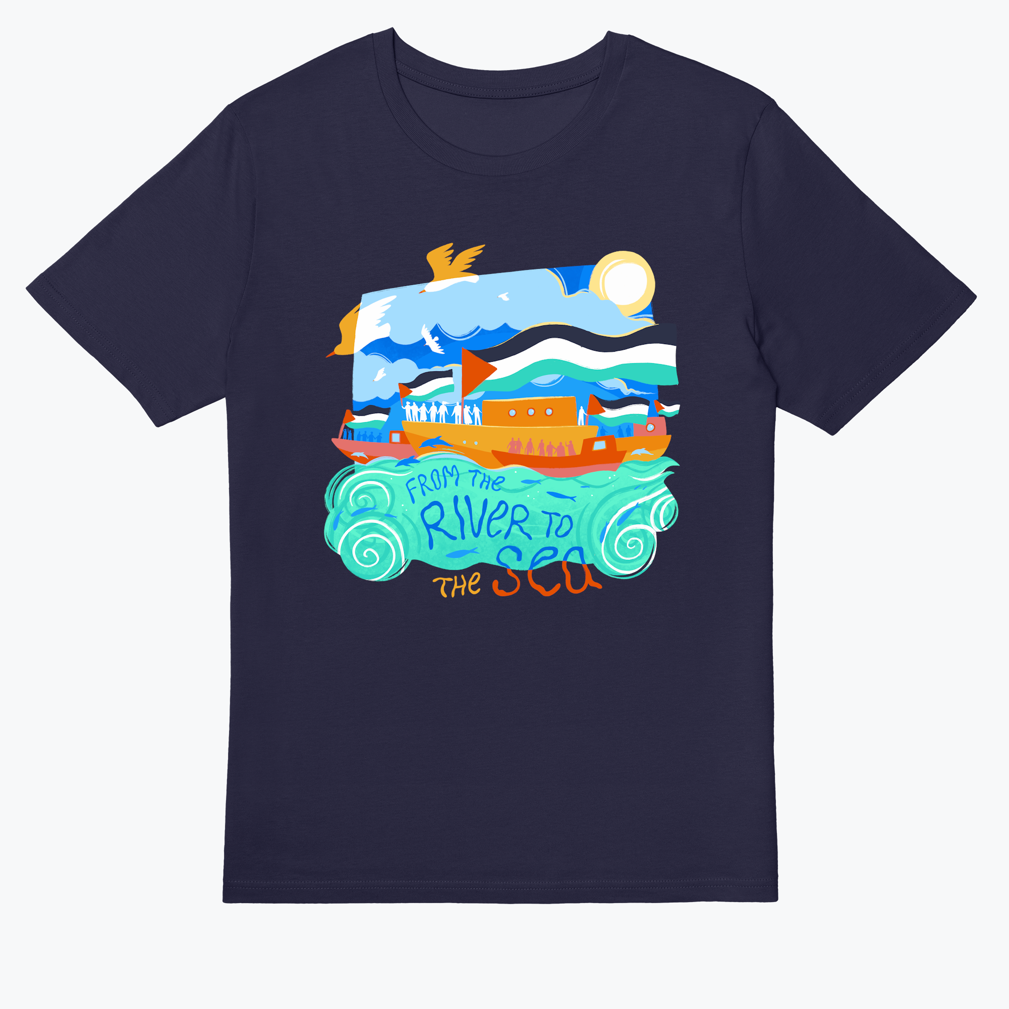River to the Sea (front print) | Everpress