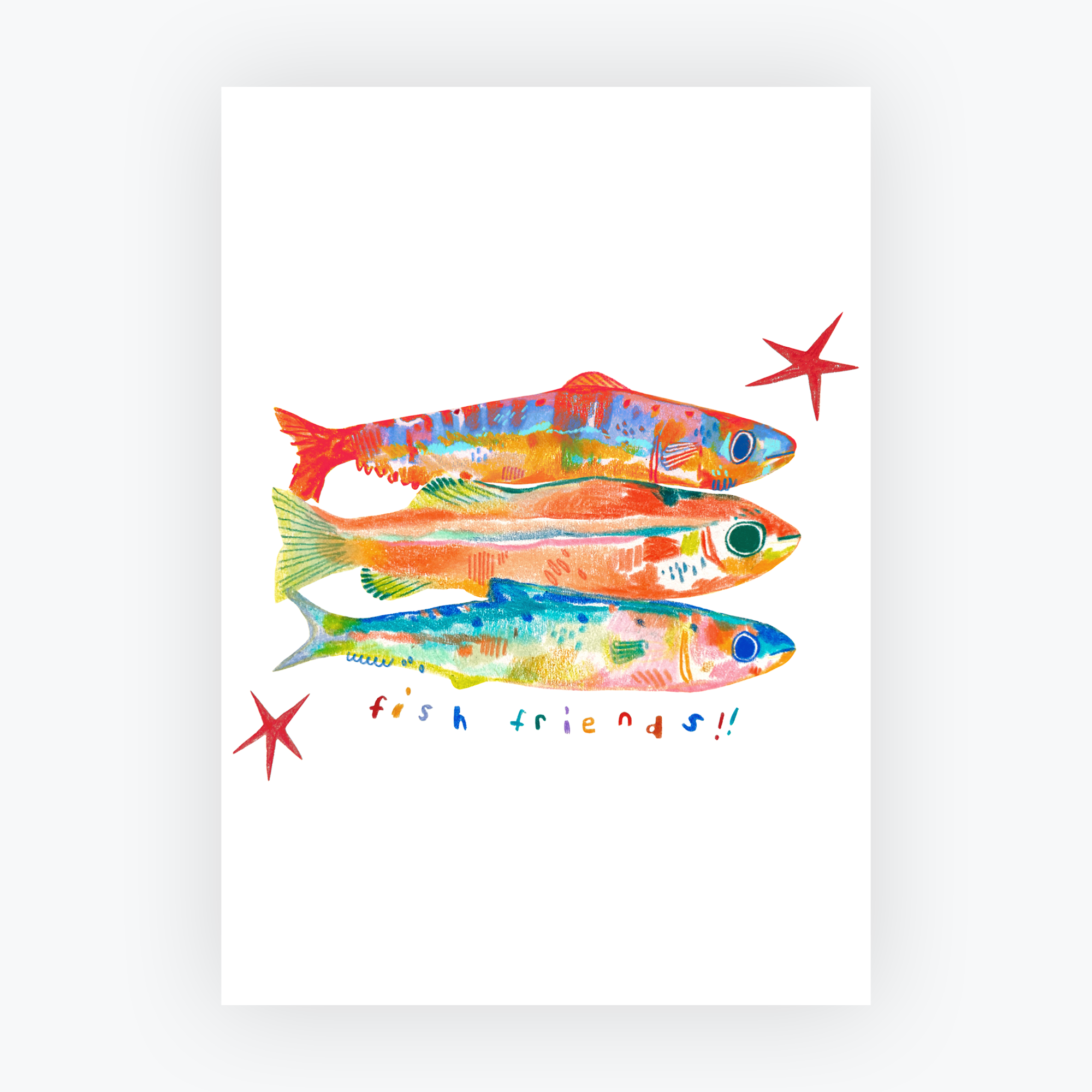 Fish Friends Print | Everpress
